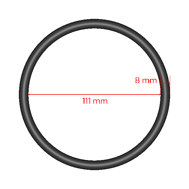 V1000-8X111 Metric O-rings