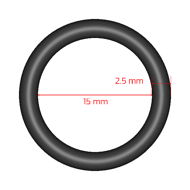V1006-2.5X15 Metric O-rings