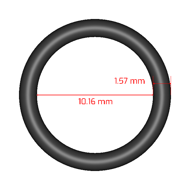 V1010-1.57X10.16 Metric O-rings