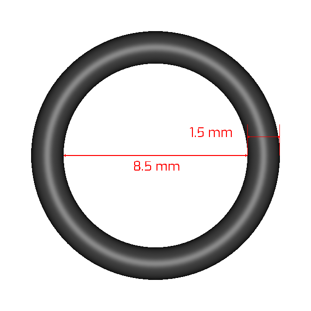 V1038-1.5X8.5 O-rings JIS B 2401 S9