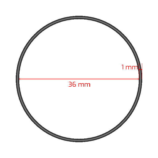 V1052-1X36 Metric O-rings