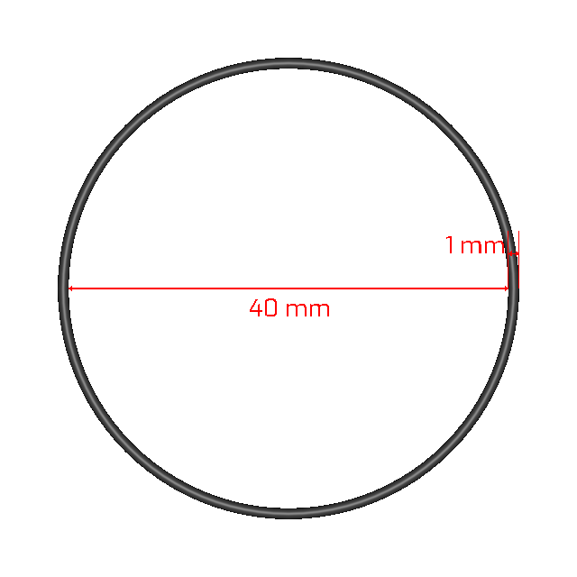 V1052-1X40 Metric O-rings
