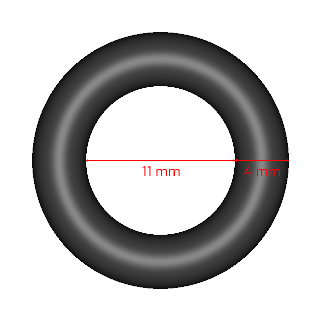 V1081-4X11 Metric O-rings