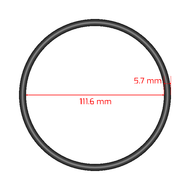 V1081-5.7X111.6 O-rings JIS B 2401 P112