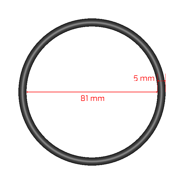 V1090-5X81 Metric O-rings