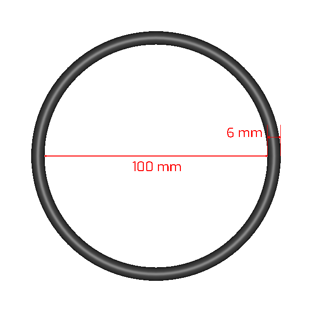 V1090-6X100 Metric O-rings
