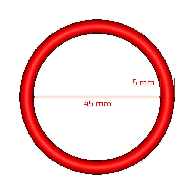 V1125-5X45 O-rings JIS B 2401 GM045