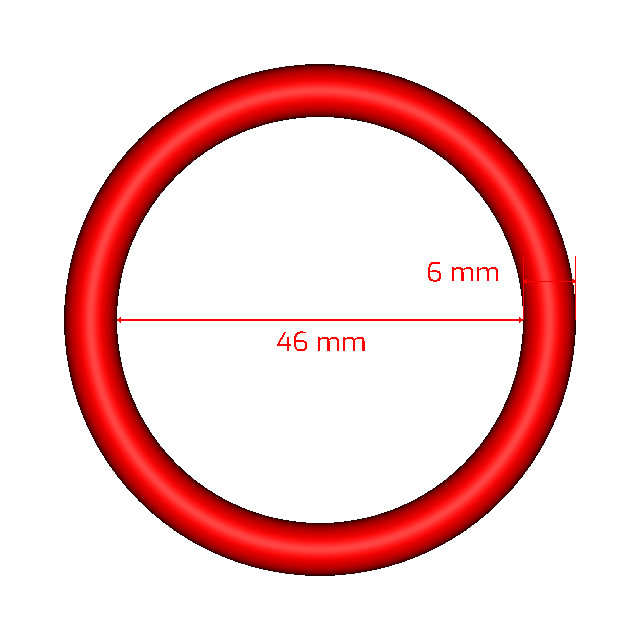 V1125-6X46 Metric O-rings