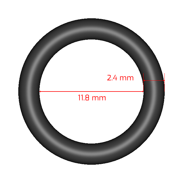 V1184-2.4X11.8 O-rings JIS B 2401 P12