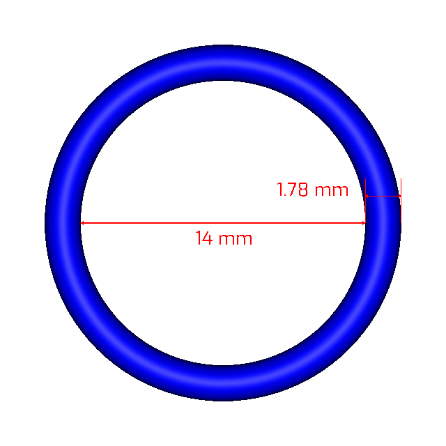 V1208-015 O-rings AS568-015