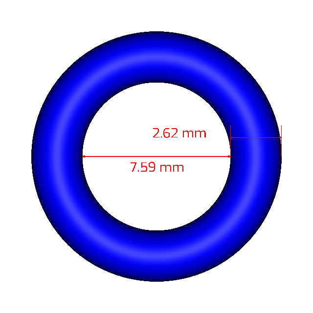 V1208-109 O-rings AS568-109