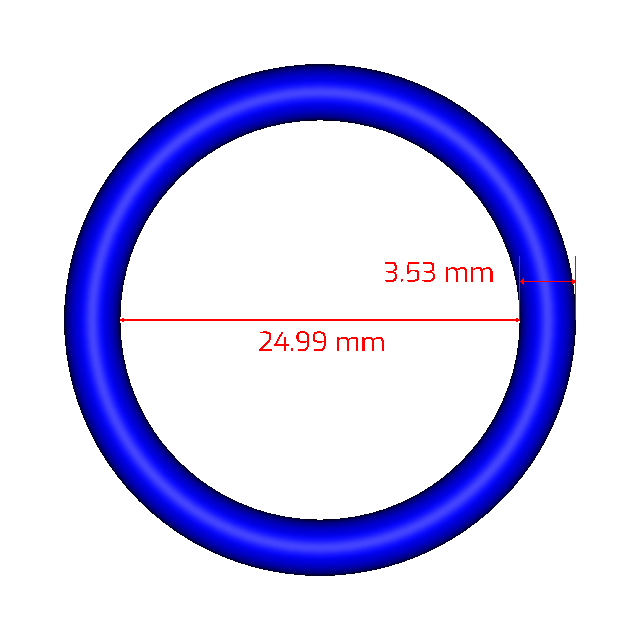 V1208-214 O-rings AS568-214