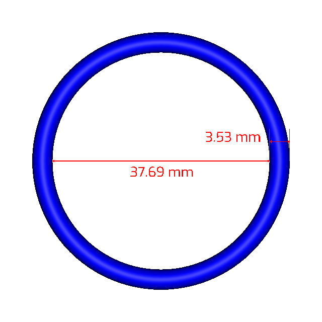 V1208-222 O-rings AS568-222