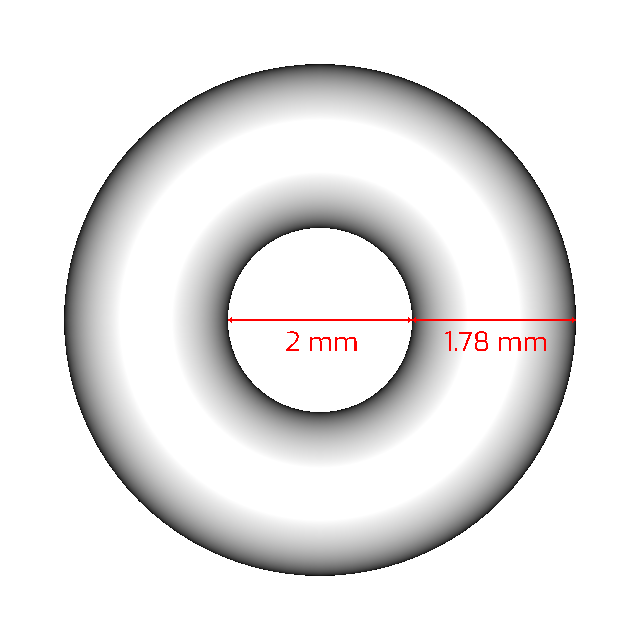 Markez® Z1314-1.78X2.00 Metric O-rings